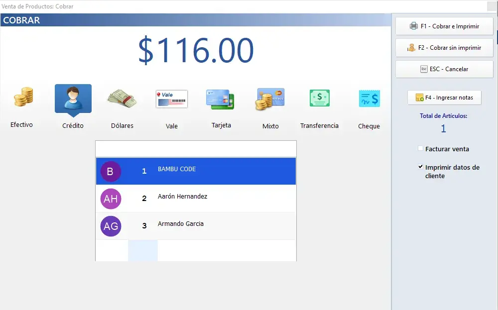 Pagos a credito con eleventa - eleventa.com